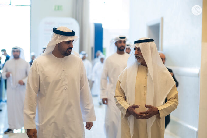 In The Presence Of Theyab Bin Mohamed Bin Zayed Nahyan Bin Mubarak